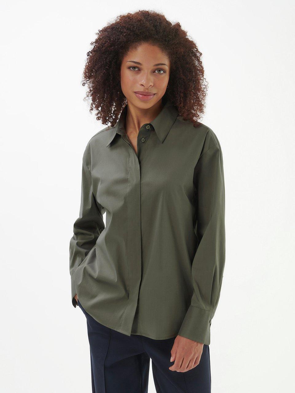 BASLER - Long-Bluse - Dunkeloliv