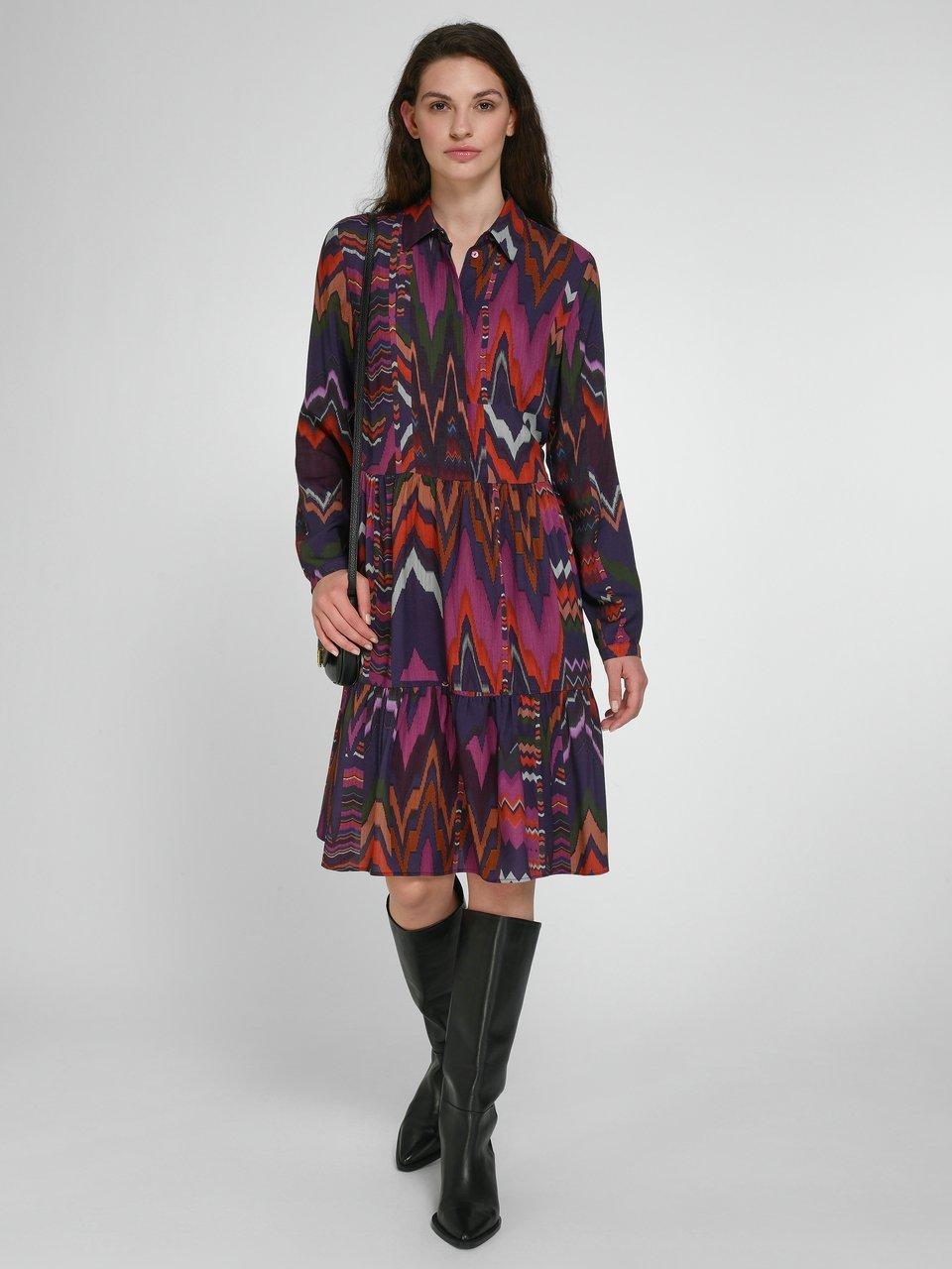 MYBC - Kleid - Marine/Multicolor