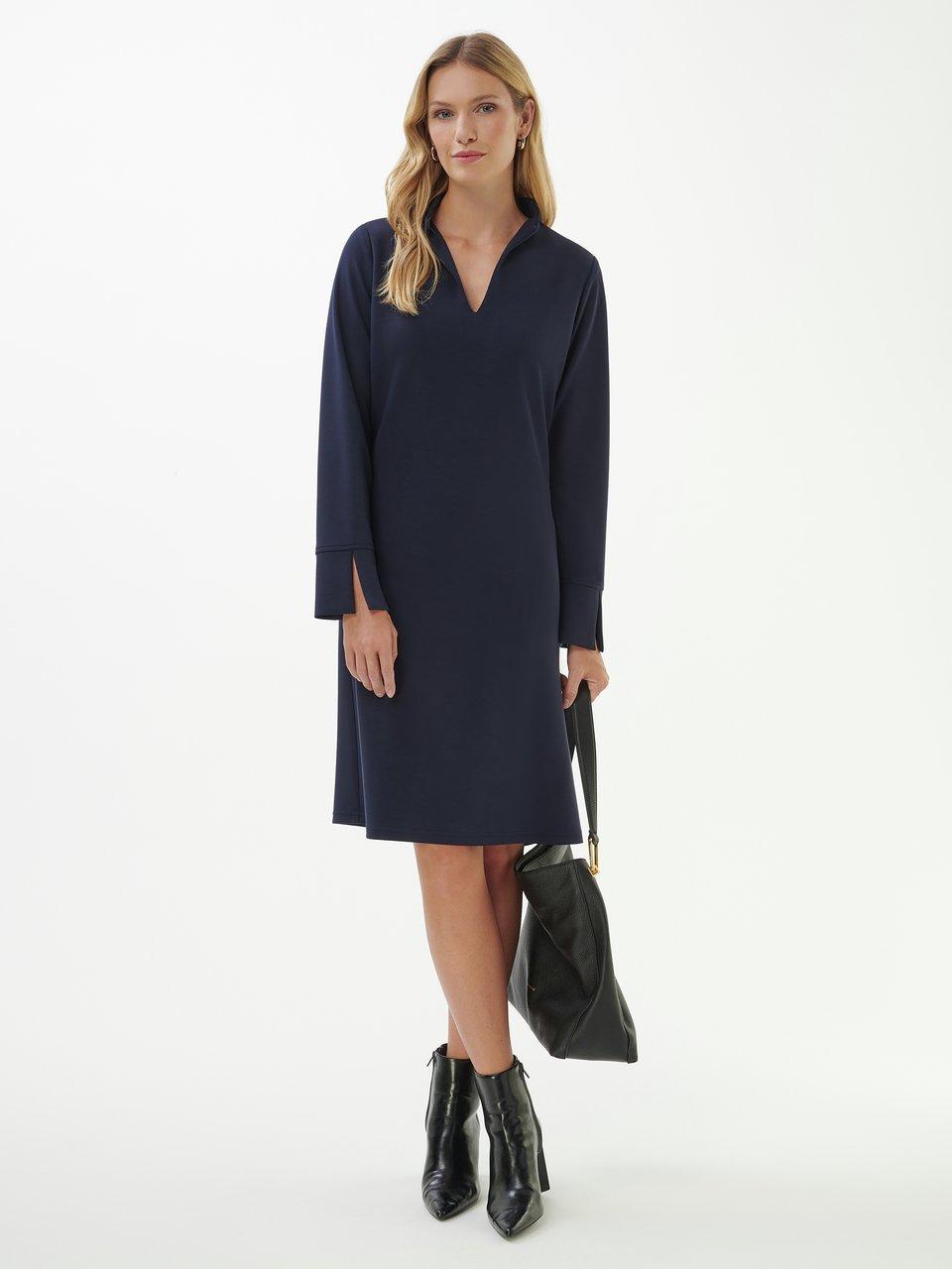 Peter Hahn - Jersey-Kleid - Marine