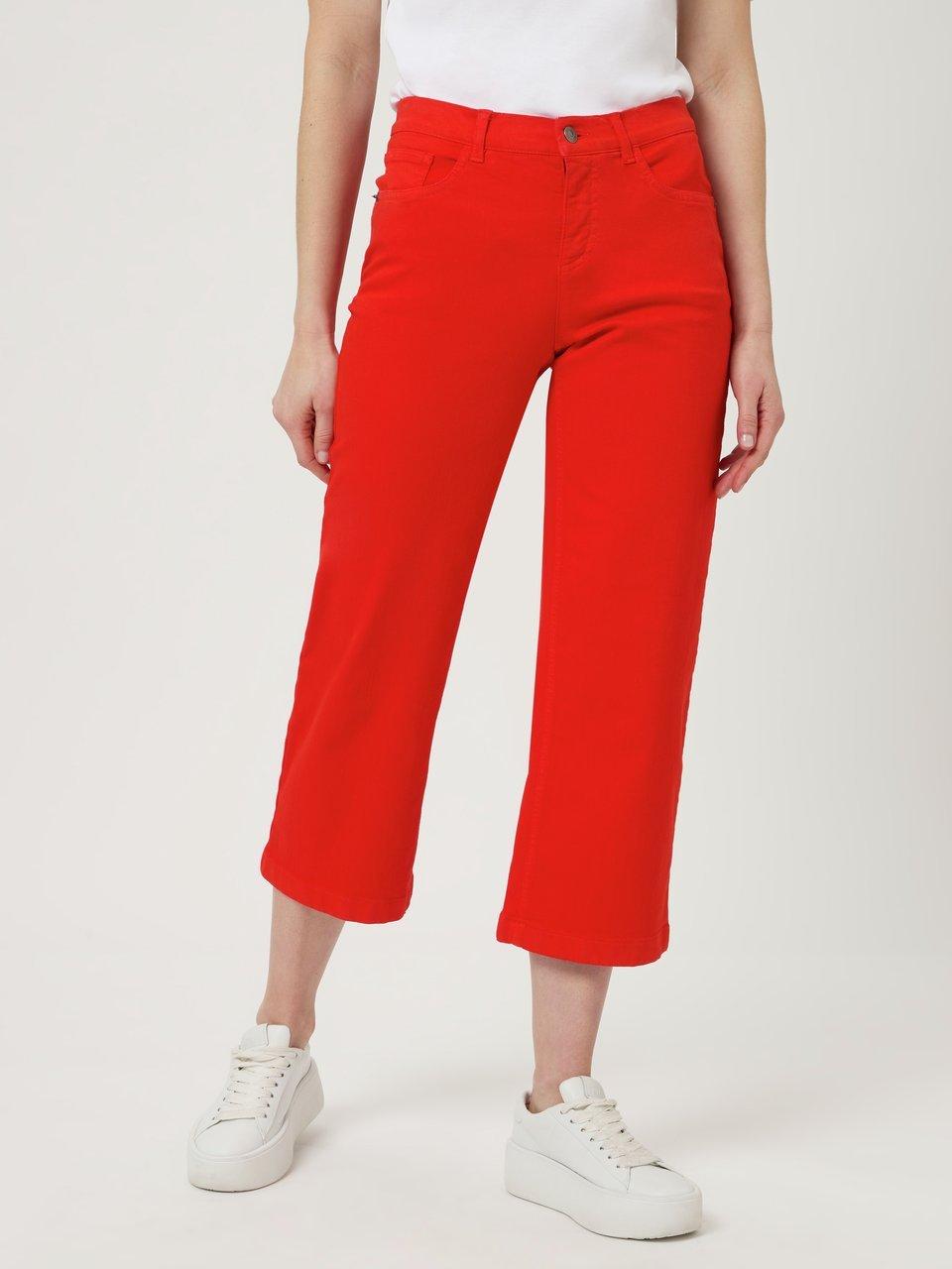 Peter Hahn - Jeans-culotte pasvorm Barbara - rood