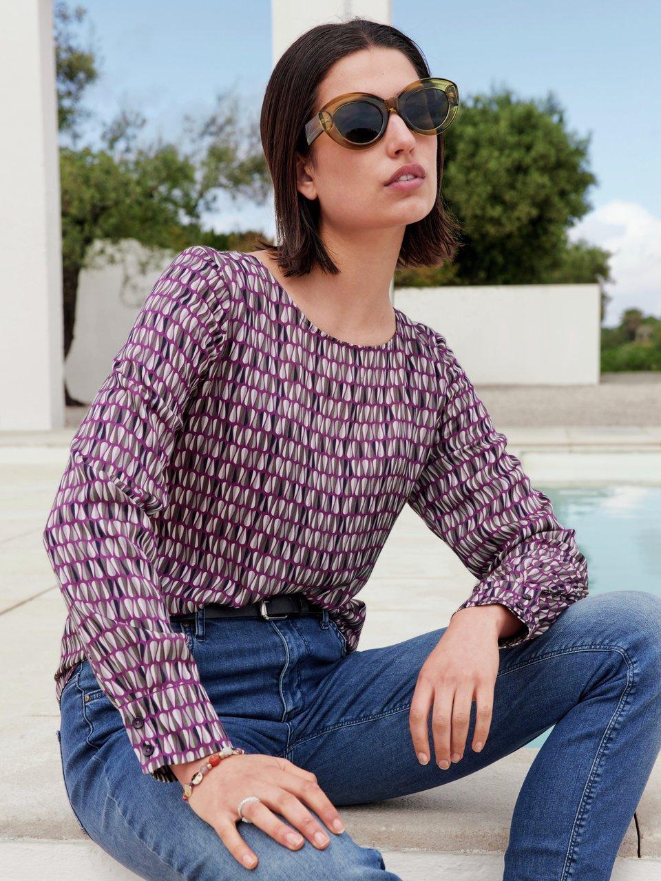 Peter Hahn - Blouse - magenta/multicolour