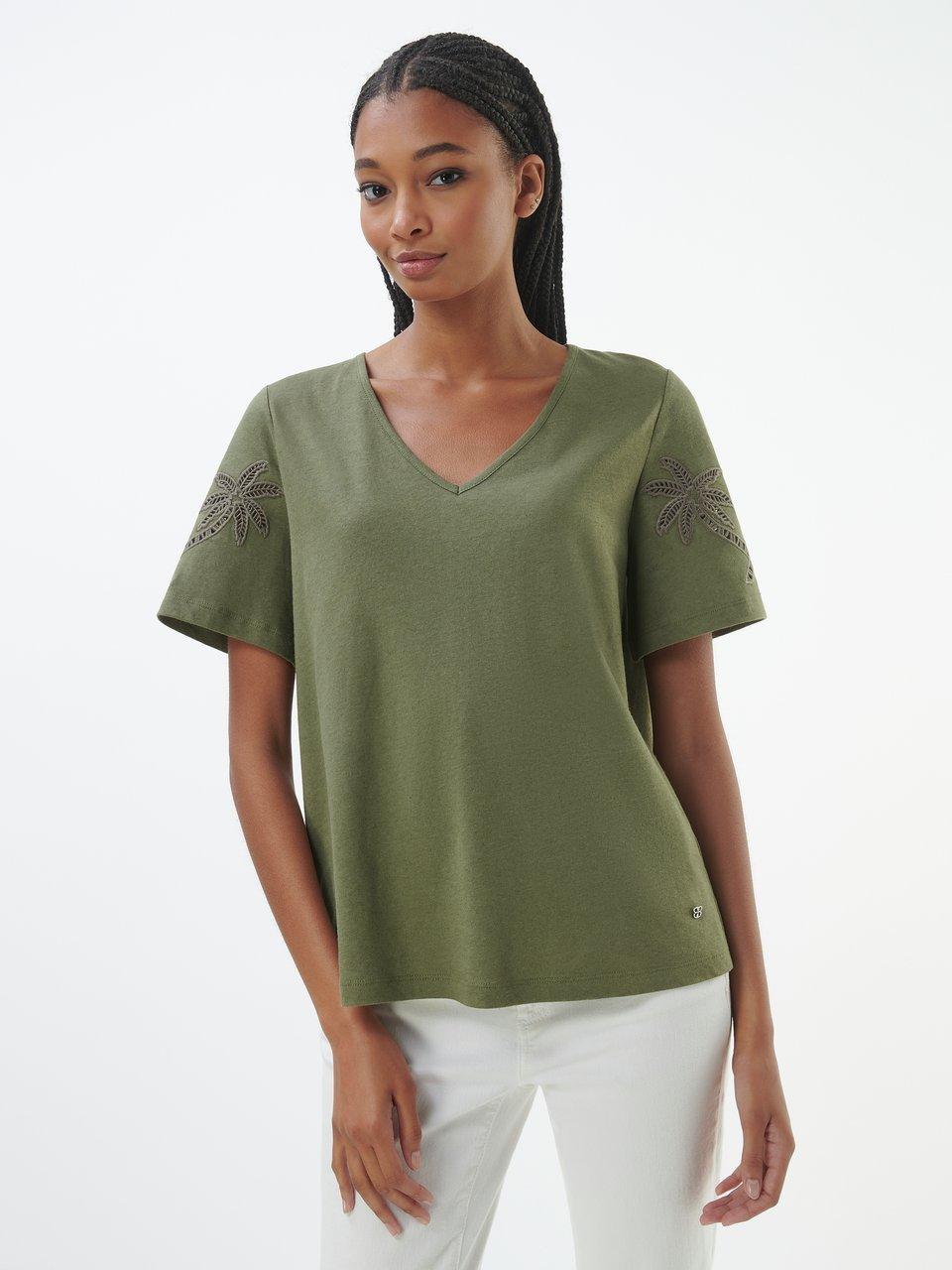 BASLER - Casual jersey shirt - donkerolijf