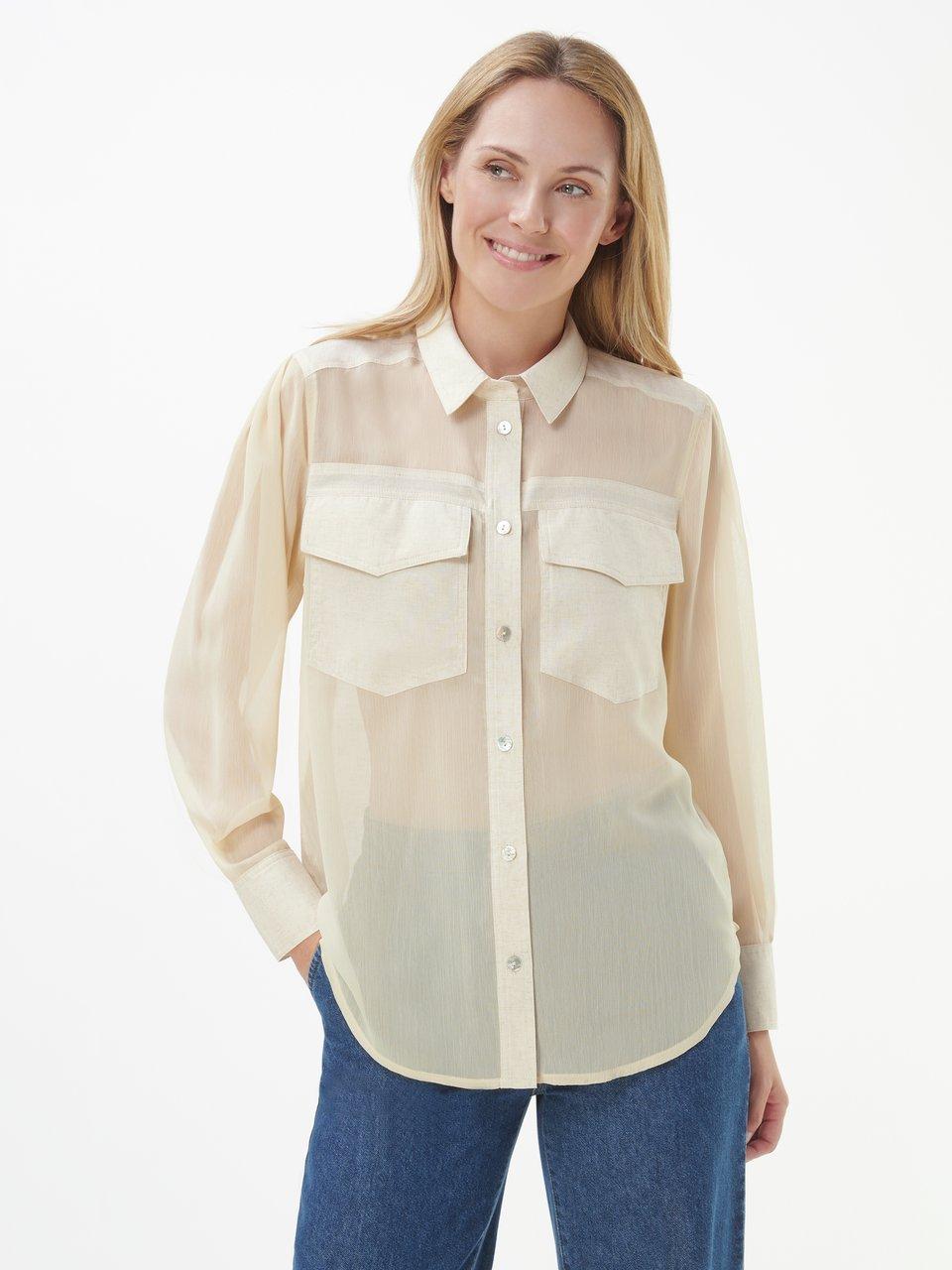 Peter Hahn - Blouse - zandkleur