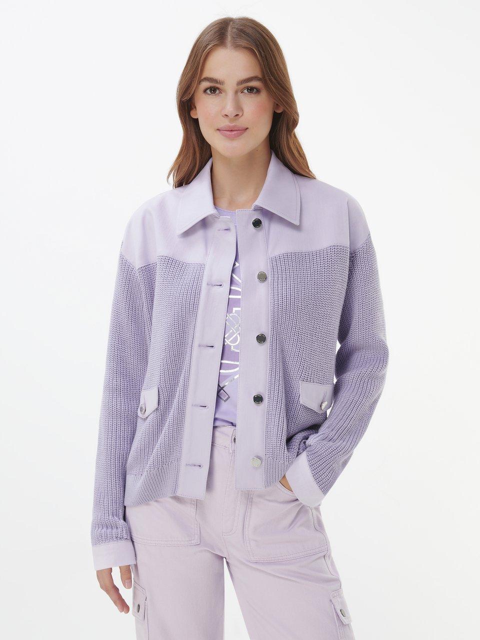 MYBC - La veste MYBC manches longues - lilas denim
