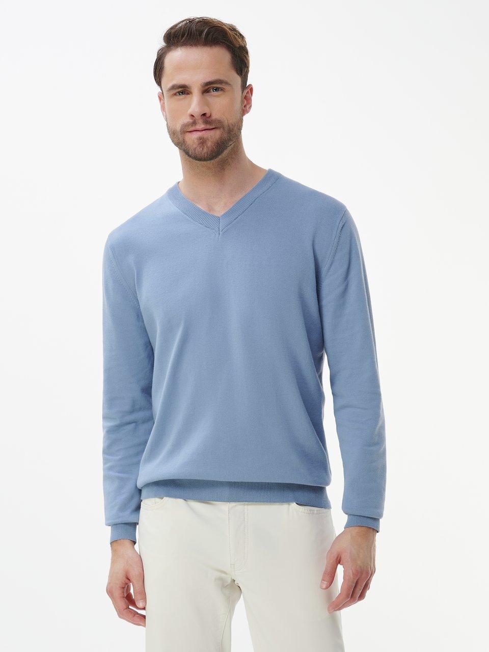 Peter Hahn - V-sweater - indigo