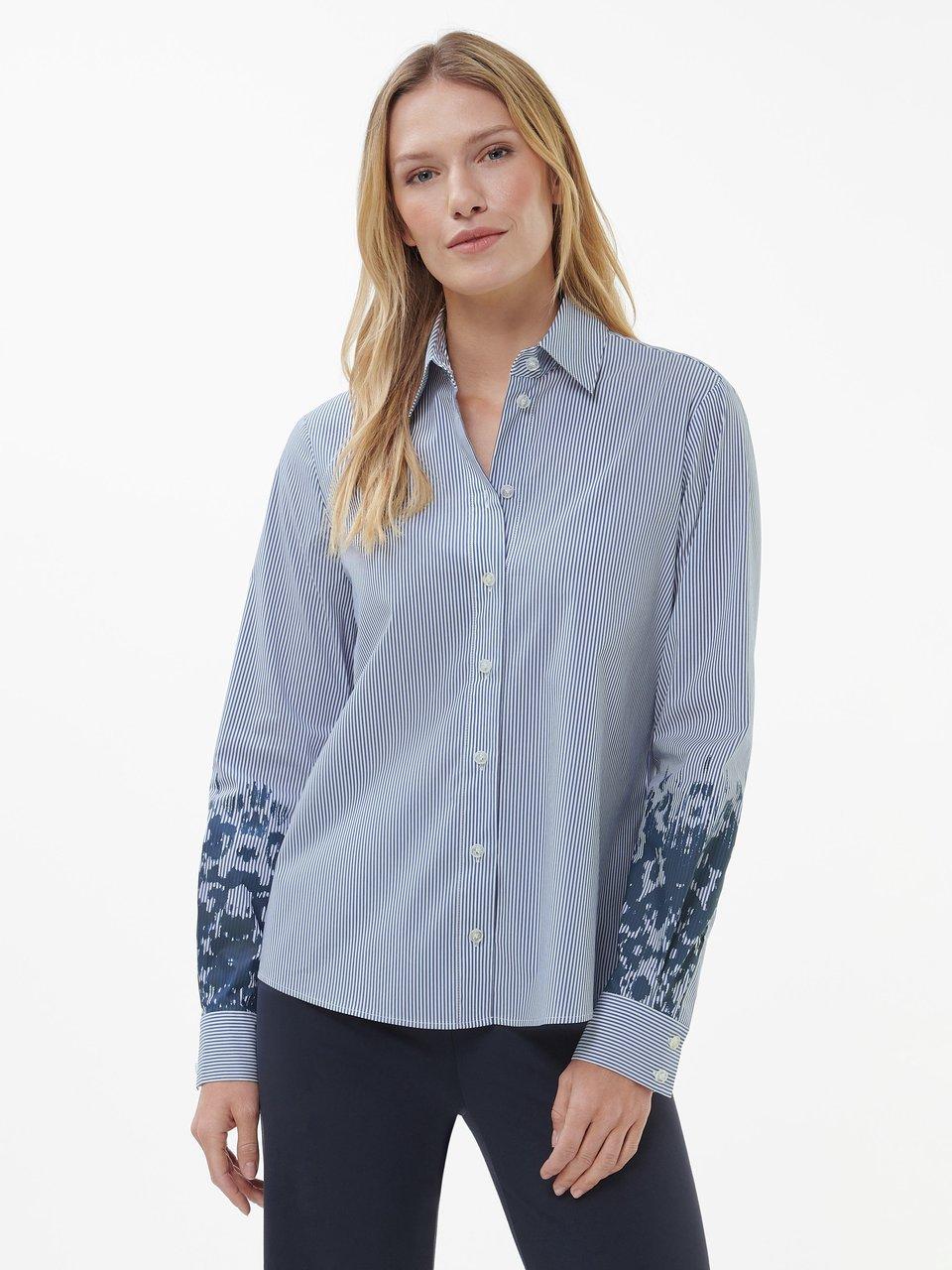 BASLER - Gestreepte blouse - marine/wit