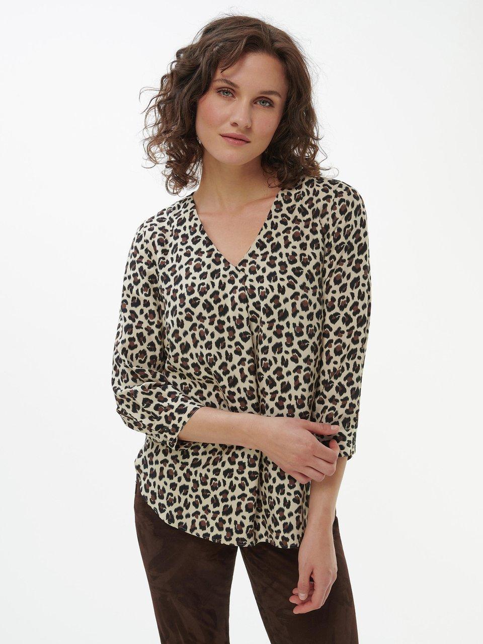 Peter Hahn - Blouse - beige/zwart