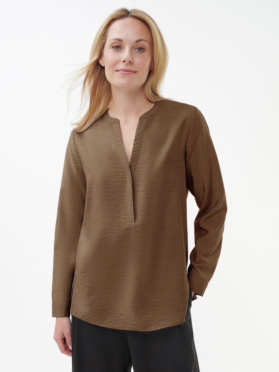 Peter Hahn - Blouse met lange mouwen - camel