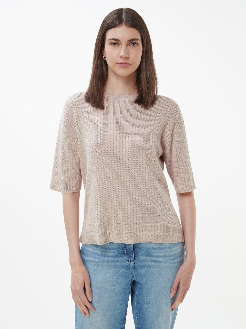 Peter Hahn - Rundhals-Pullover aus 100% SUPIMA-Baumwolle - Natur