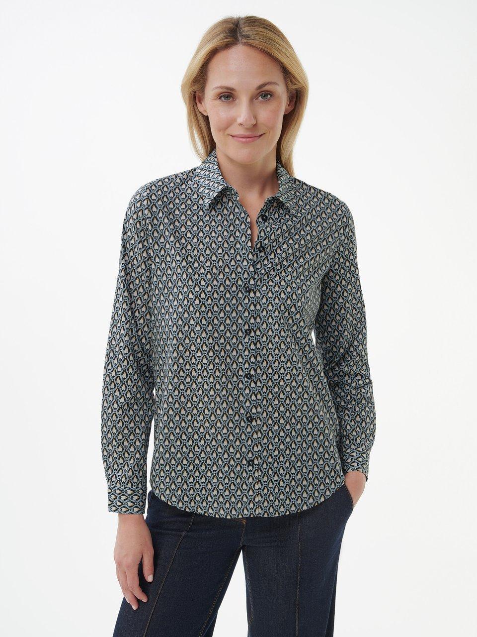 Peter Hahn - Blouse met lange mouwen - bleu/multicolour