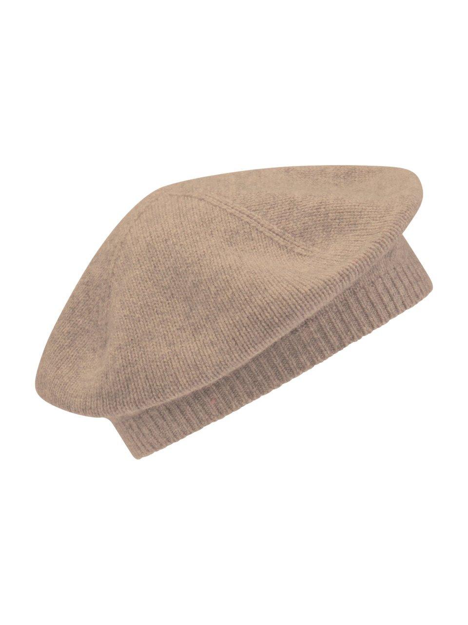 Peter Hahn - Baske aus 100% Kaschmir - Sand-Melange