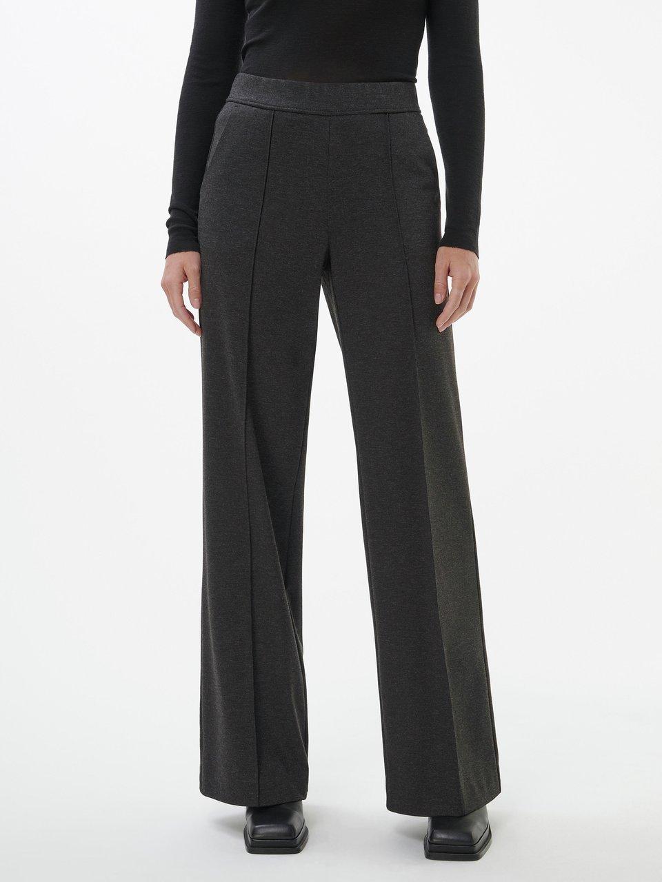 Peter Hahn - Broek - antraciet melange