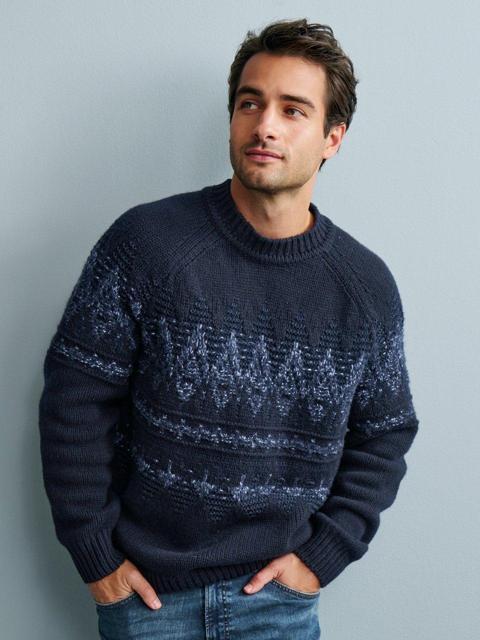 BOSS - Strickpullover Karombo - Marine