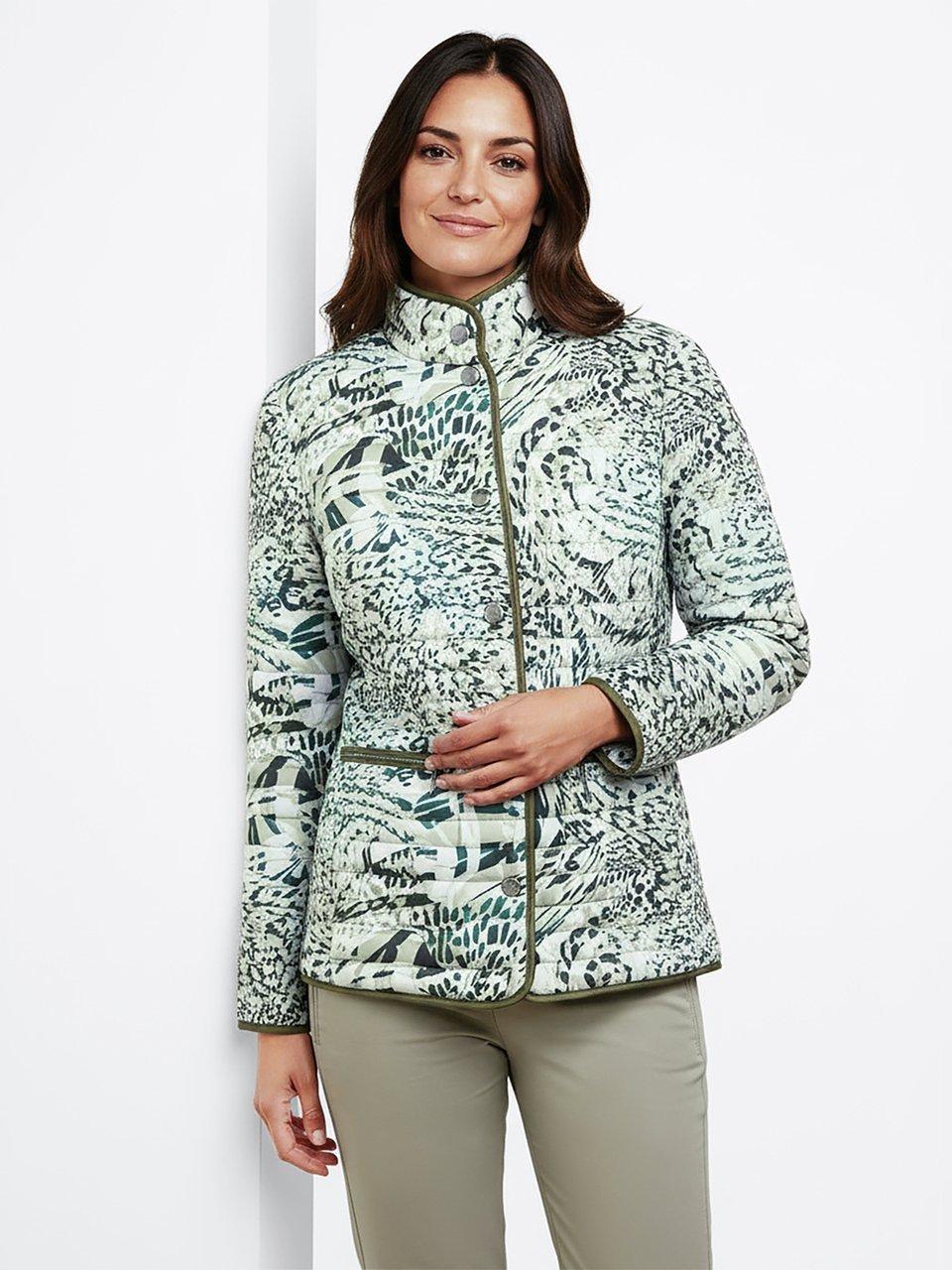 BASLER - Wende-Steppjacke - Khaki/Multicolor