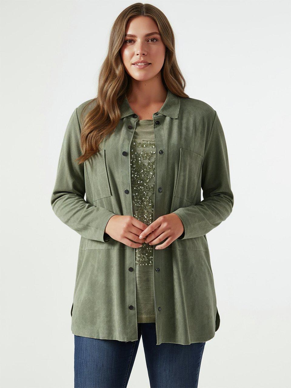 Via Appia Due - Long-Bluse - Salbei