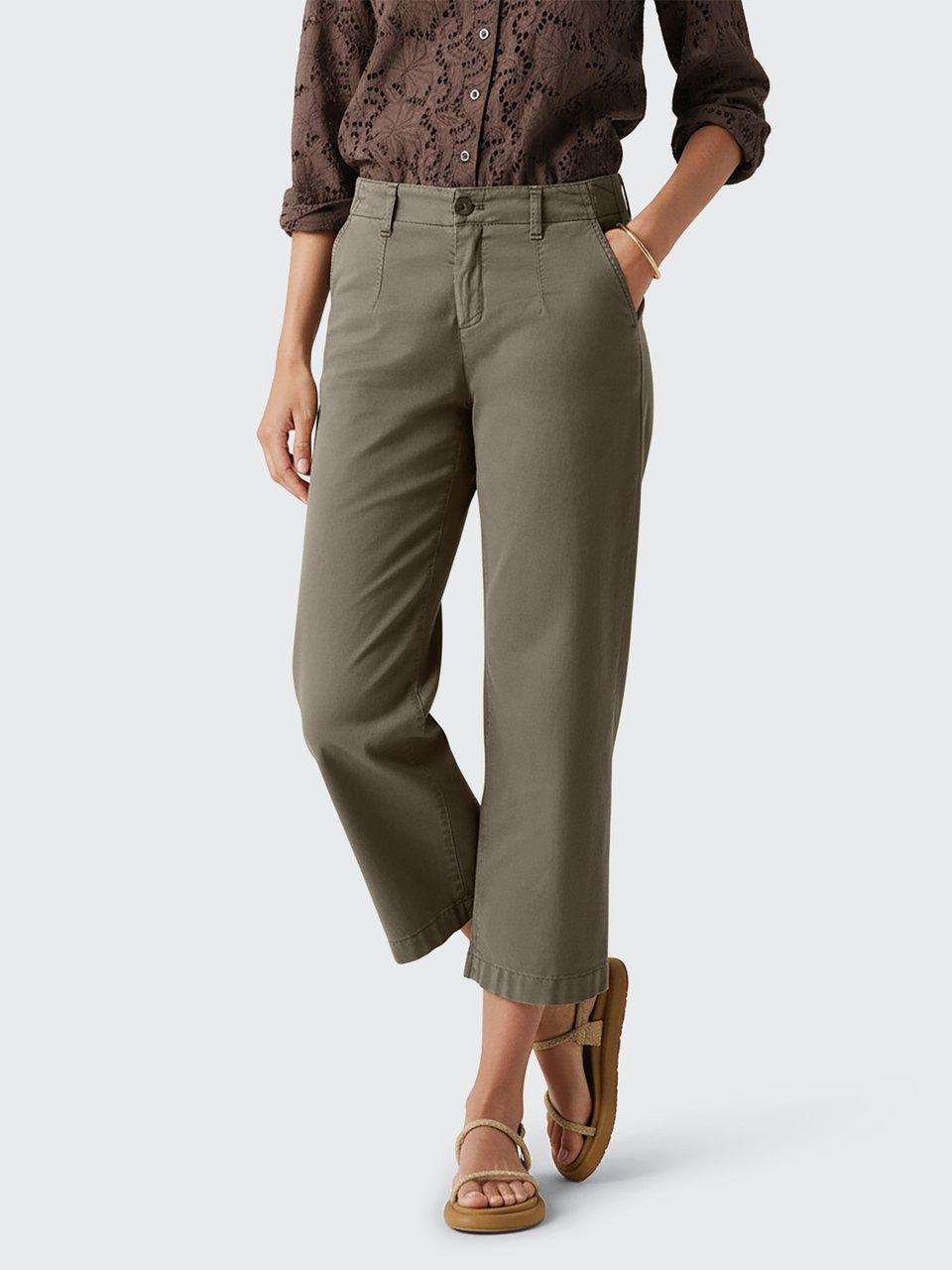 Brax - Wide Leg-7/8-Hose - Taupe