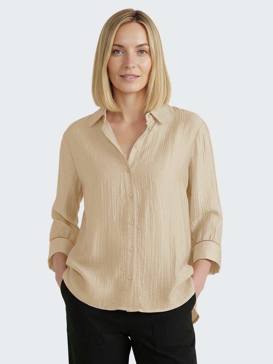 BASLER - Blouse met 3/4-mouwen - champagne