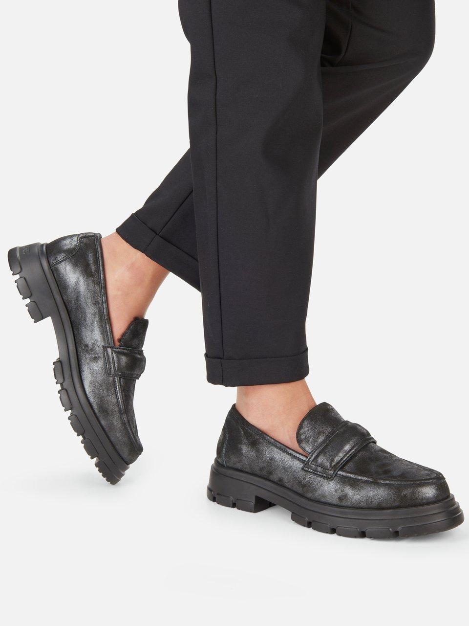 Candice Cooper - Slipper Chado Mok Fur - Schwarz