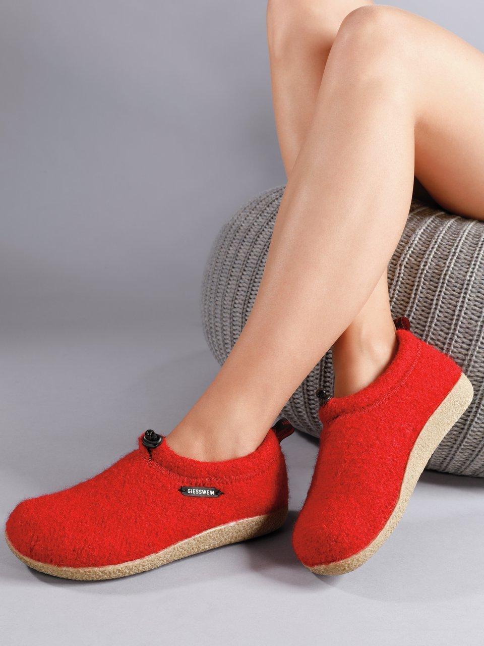 Giesswein - Les chaussons modèle Vent - rouge