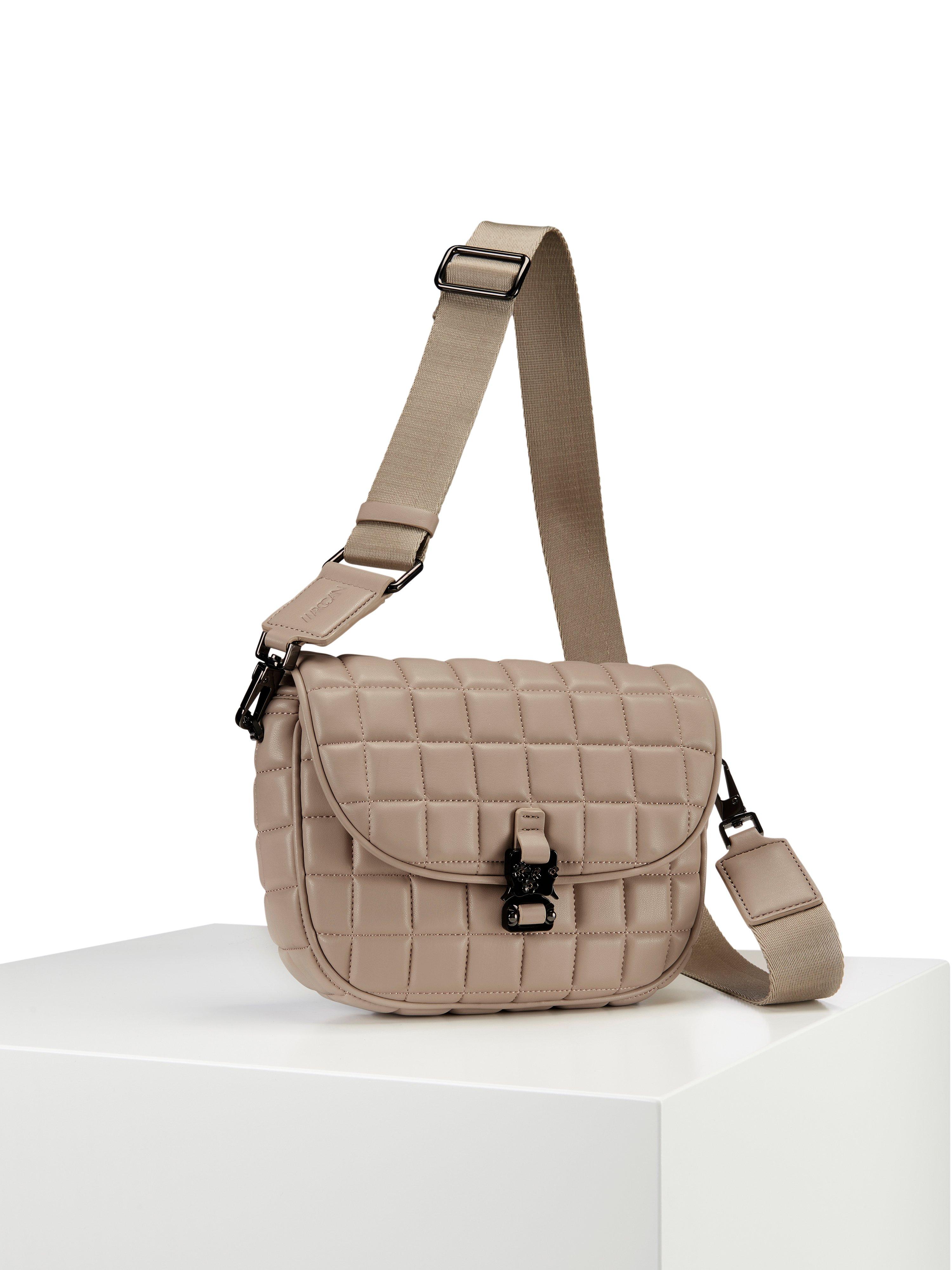 Marc Cain - Shoulder bag in faux leather - nature