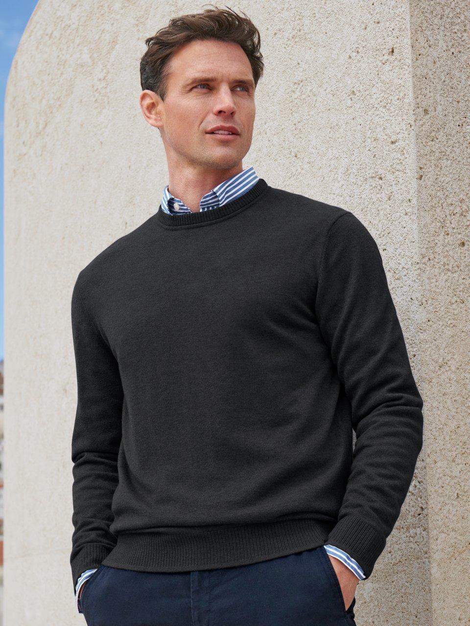 Bugatti - Le pull col ras de cou - anthracite