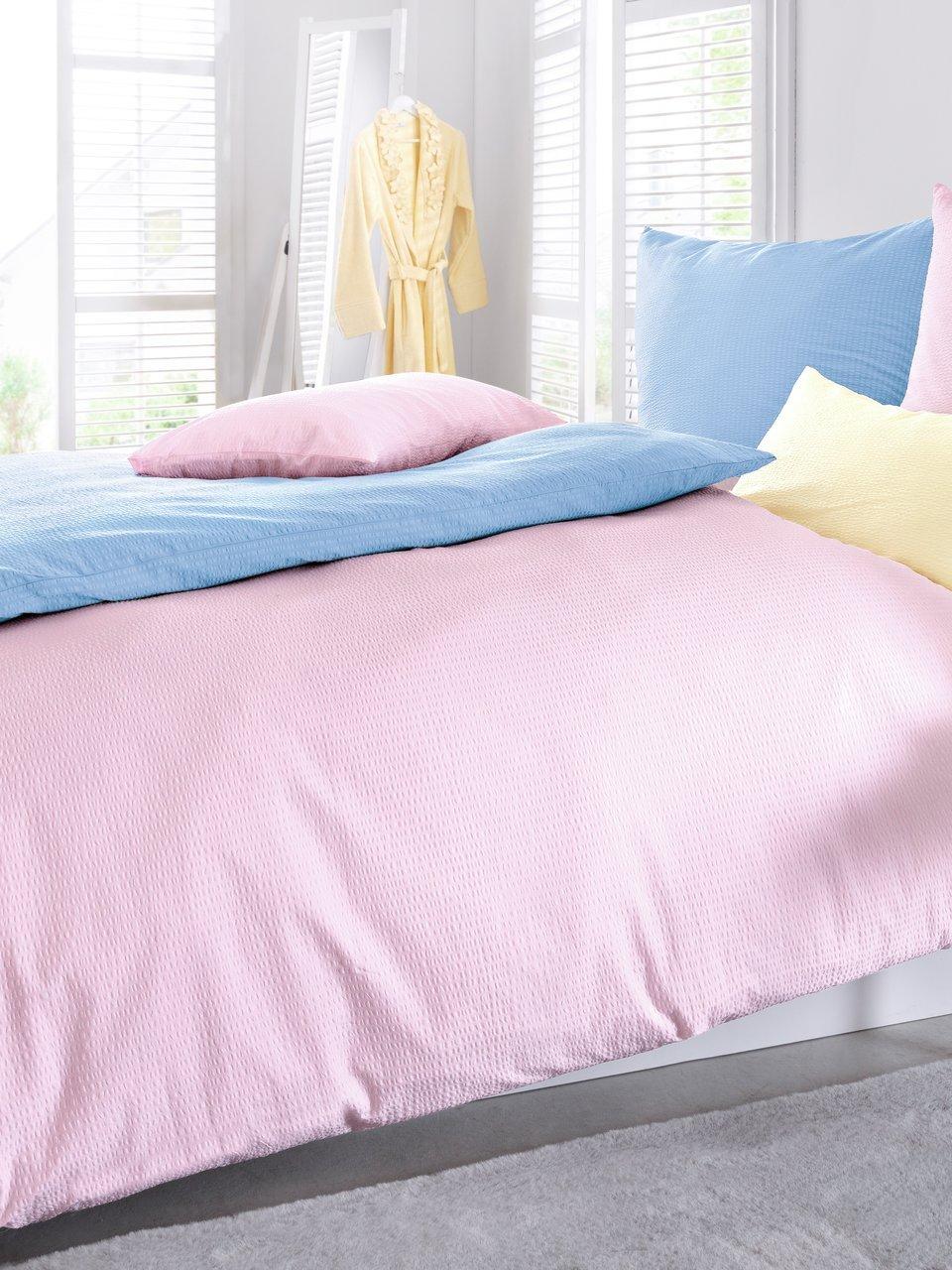 Janine - Bettwäsche-Garnitur - Hellblau