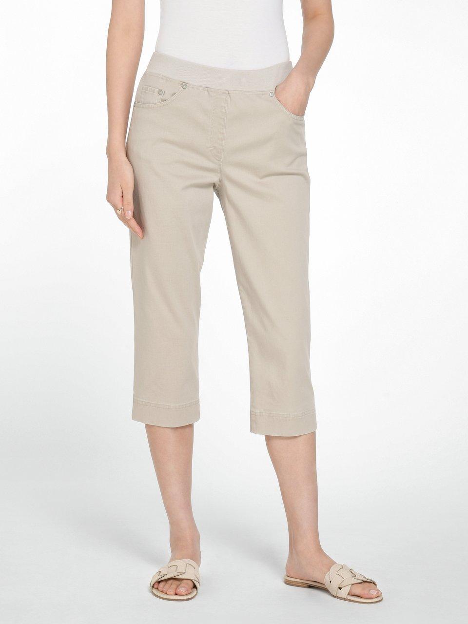 Raphaela by Brax - ProForm Slim-capribroek model Pamina-capri - lichttaupe
