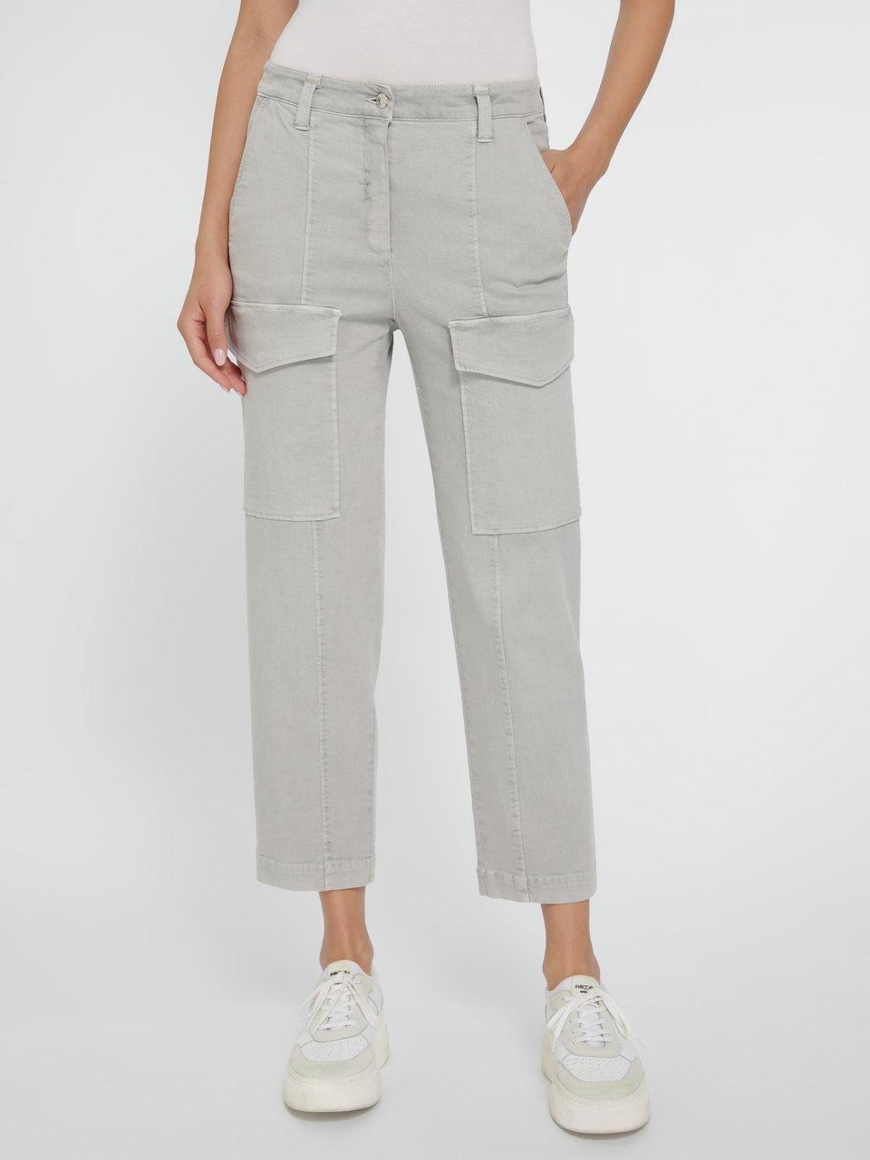Raffaello Rossi - 7/8-Cargo-Hose Modell Edessa - Hellgrau