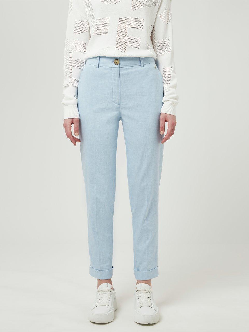 BASLER - Le pantalon chino Regular Fit - light blue denim