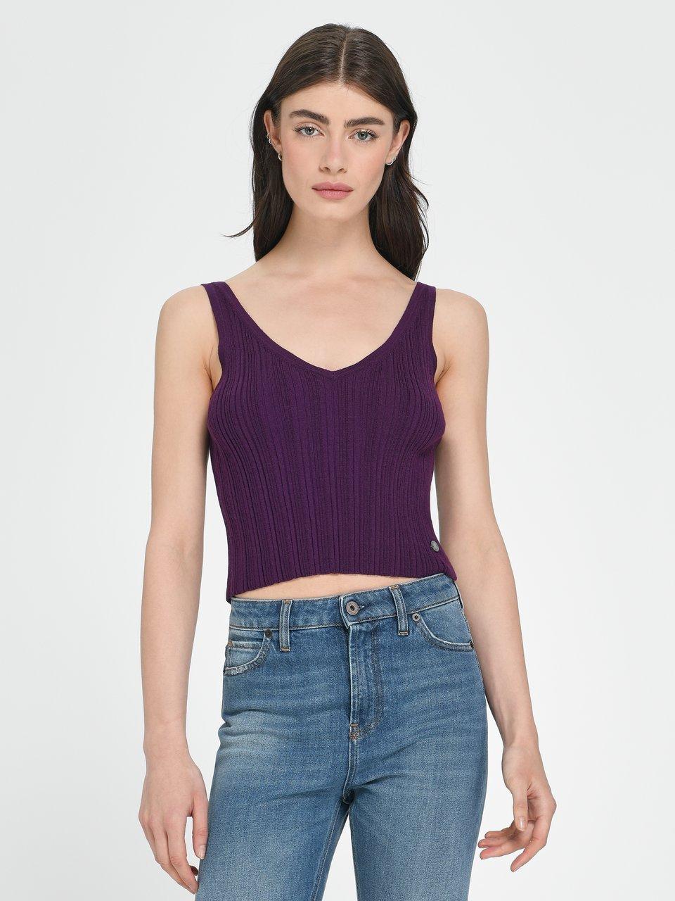 Laura Biagiotti Roma - Stricktop - Dunkelviolett