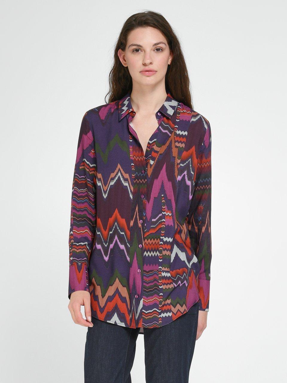 MYBC - Bluse - Marine/Multicolor