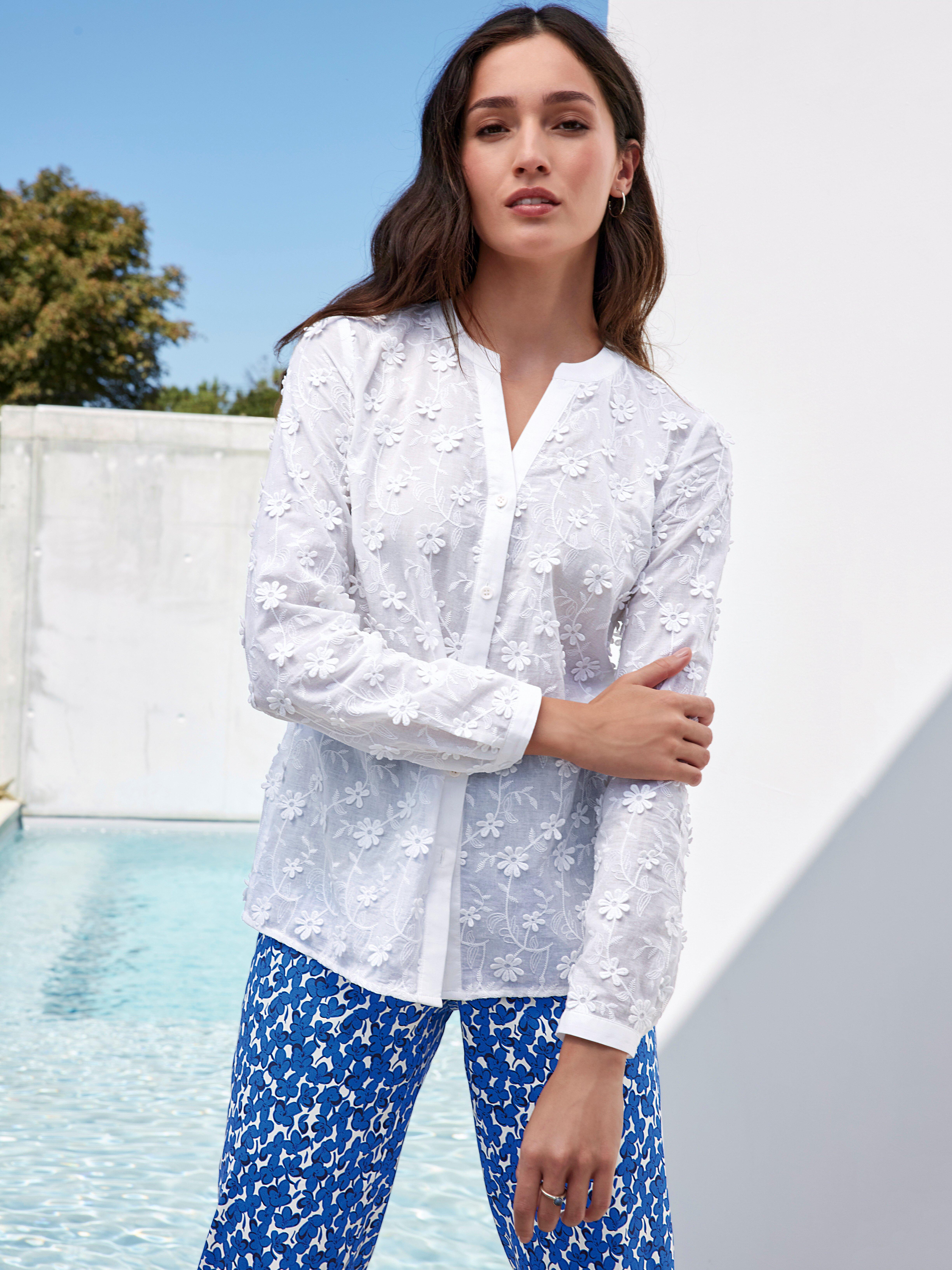 Peter Hahn - Blouse - wit