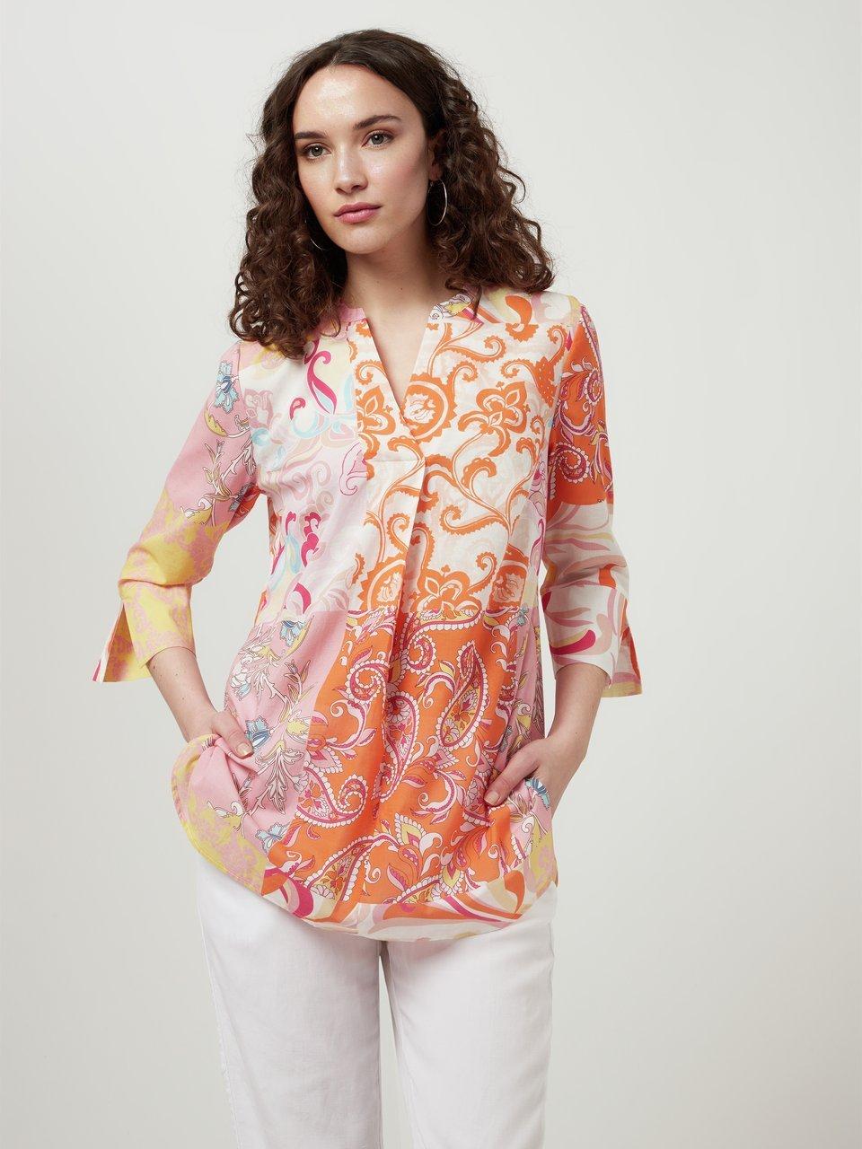 Peter Hahn - Bluse - Rosa/Multicolor