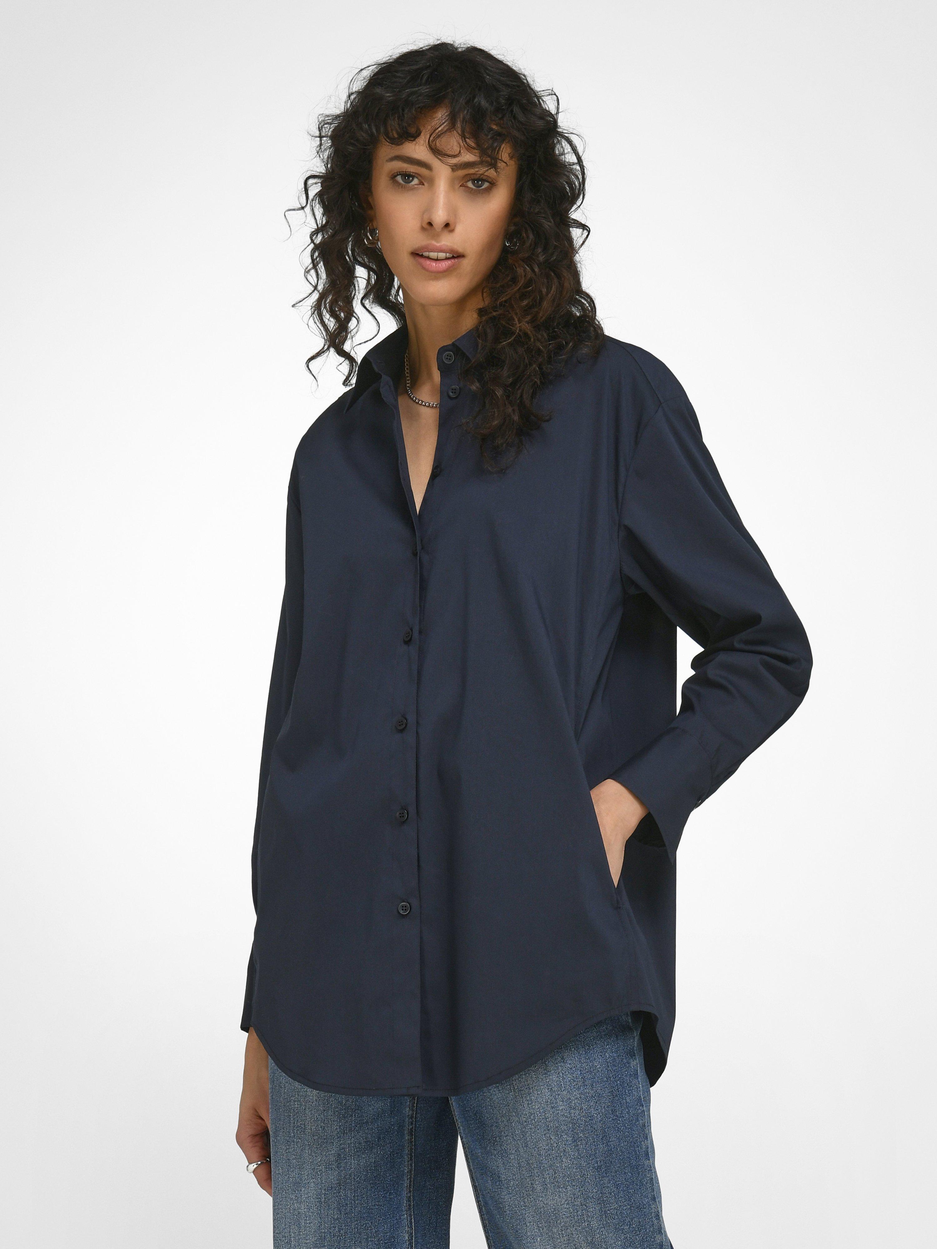 BASLER - Lange blouse - nachtblauw