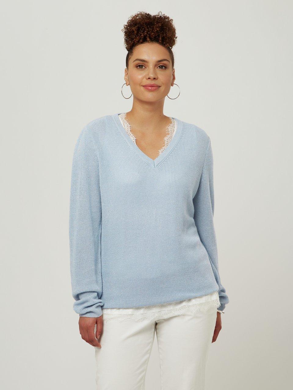 Anna Aura - Le pull - bleu clair métallisé
