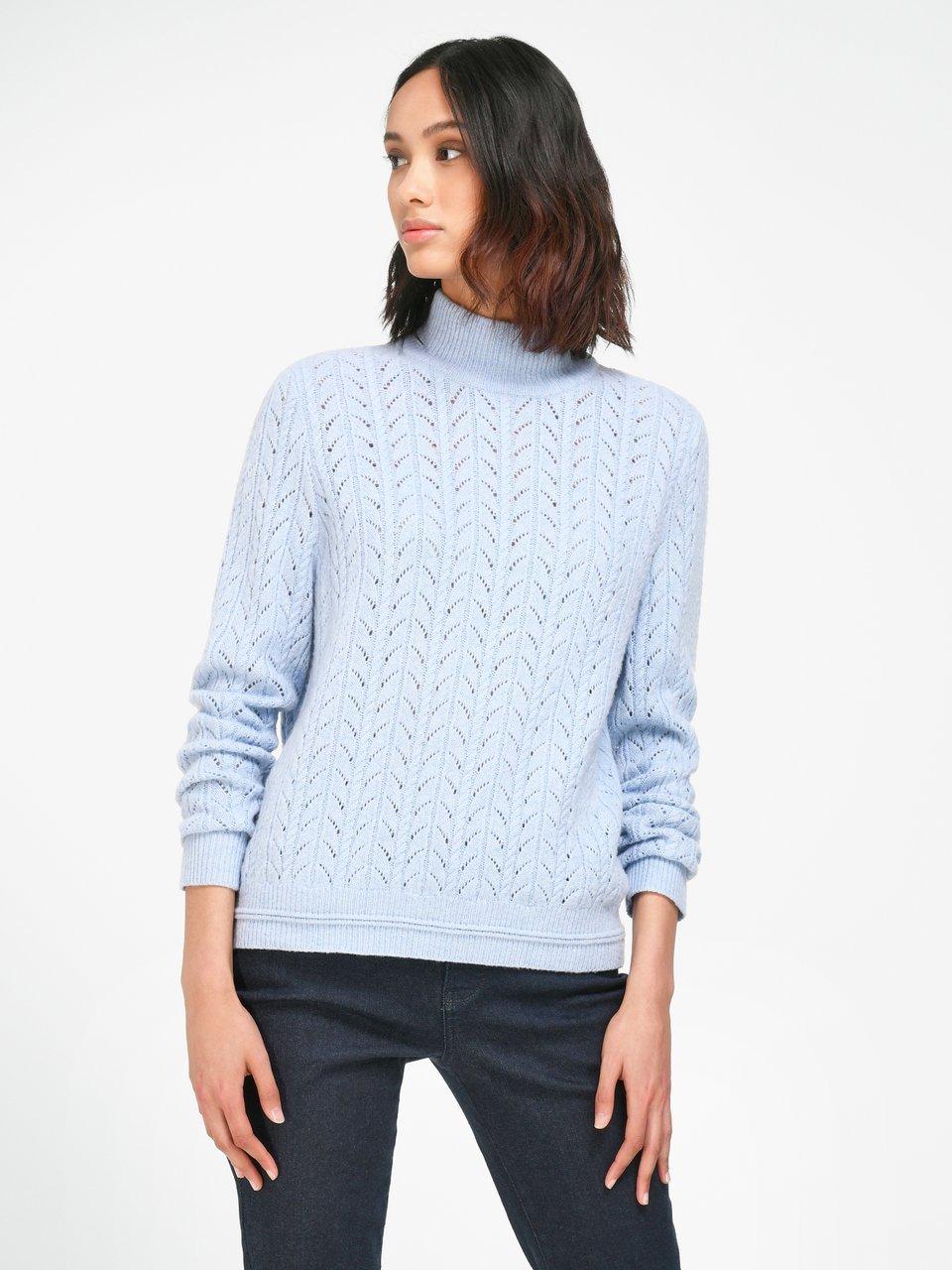 Peter Hahn - Pullover - Hellblau-Melange